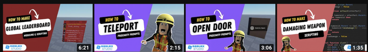 Create Roblox Games - Tips & Scripts For Roblox Studio