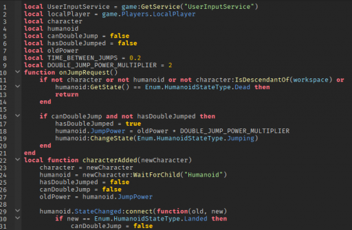 Double Jump Script - Buzzy