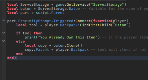 Hold to Equip Script - Buzzy