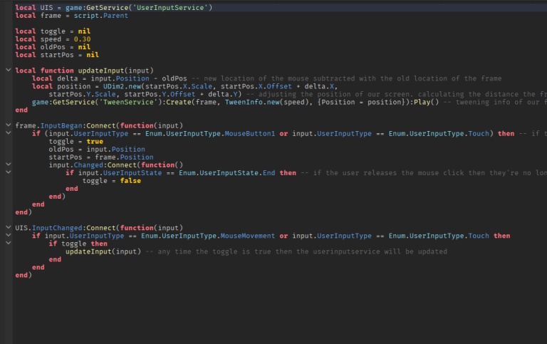 Draggable GUI Script - Buzzy