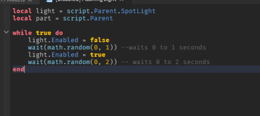 Flickering Lights Script - Buzzy